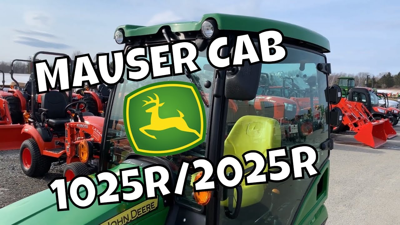 Mauser Cab for JD Compacts! - YouTube
