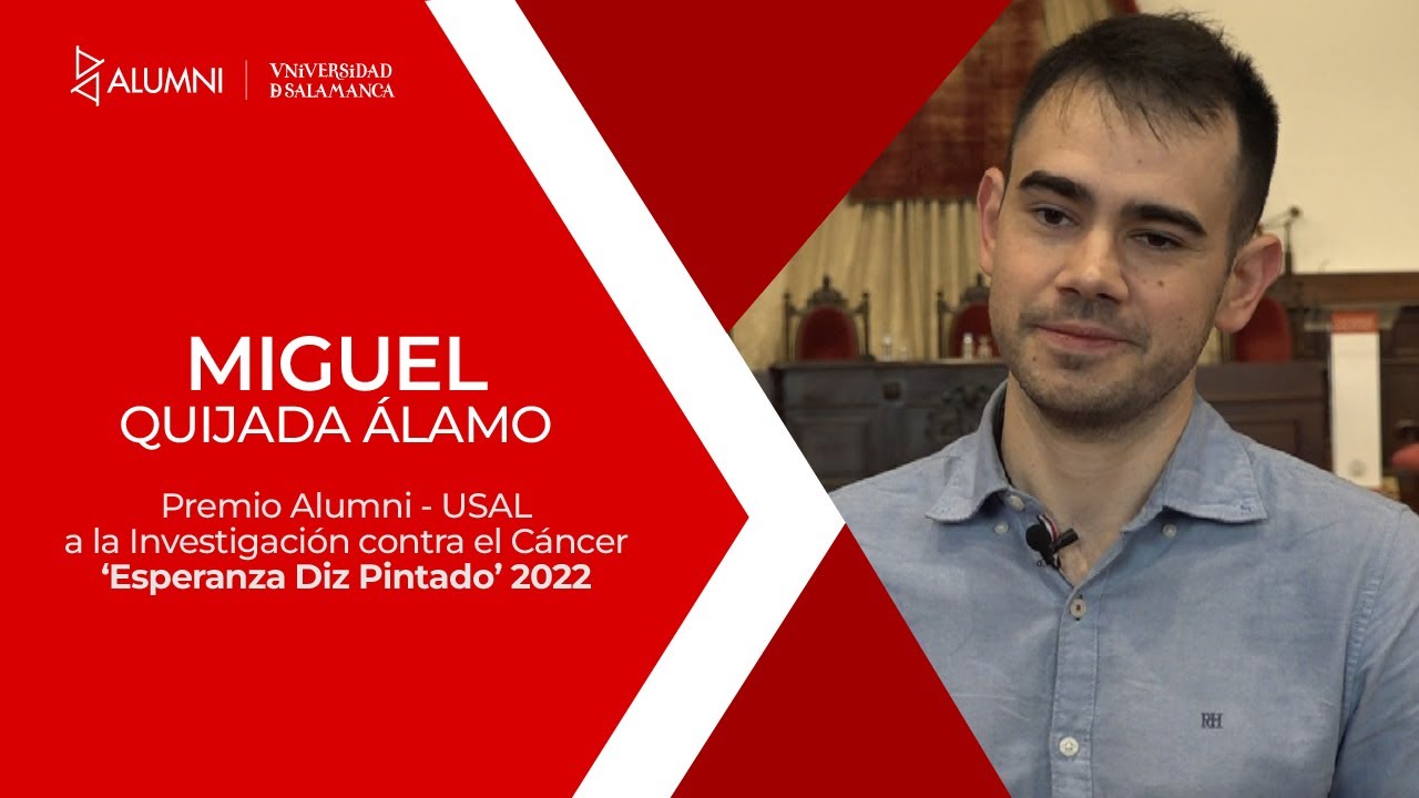 Miguel Quijada Premio Alumni - USAL a la Investigación contra el Cáncer ...