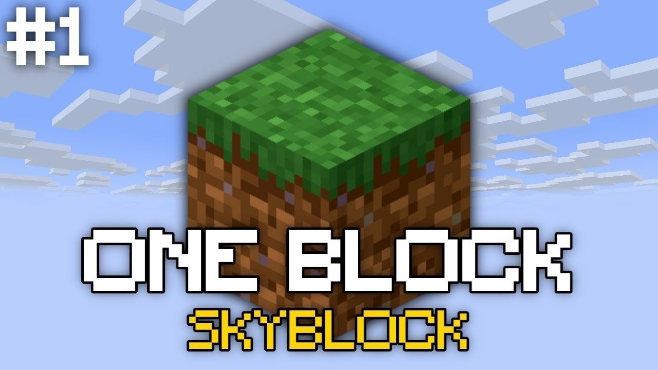 Minecraft one block world ep 1 New video of Minecraft Pocket edition ...