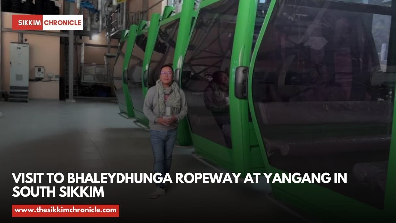 Visit to Bhaleydhunga Ropeway at Yangang in South Sikkim - YouTube