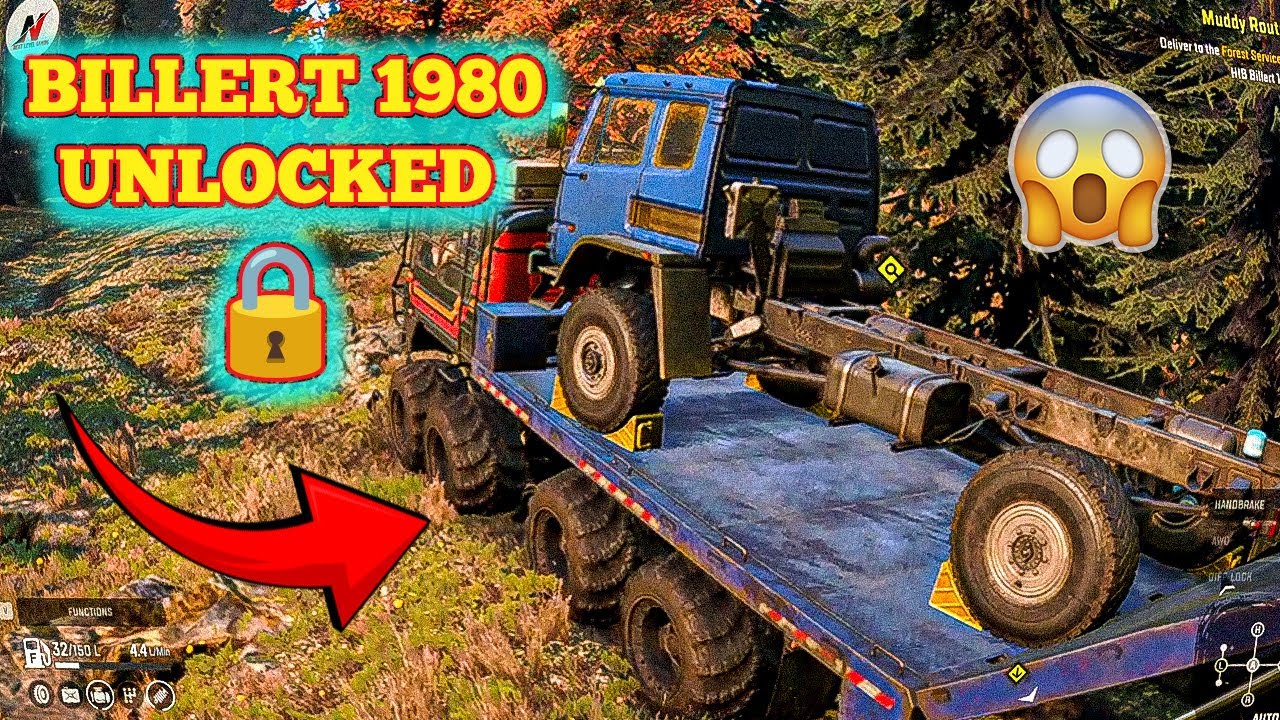 HIB Billert 1980 Unlock Guide | SnowRunner Season 16 - YouTube