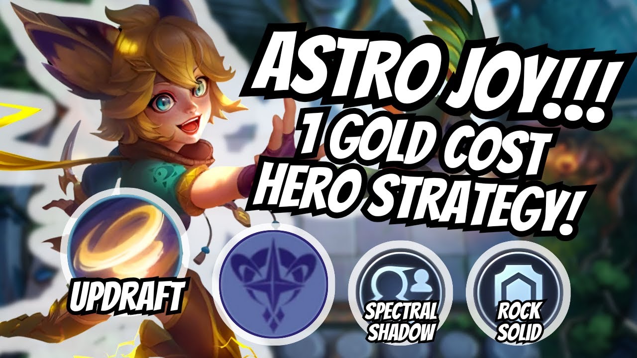 1 GOLD COST HERO STRATEGY! ASTRO JOY! BEST COMMANDER MYTHICAL HONOR ...