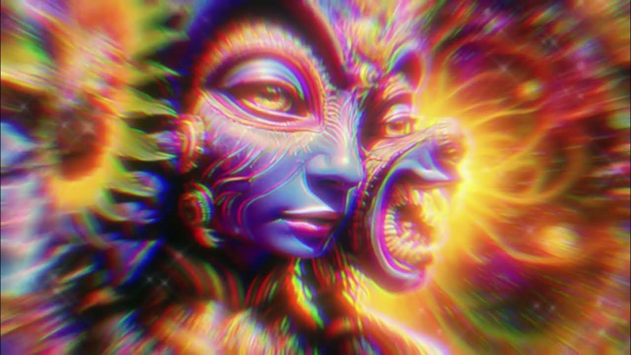 Nostalgic DMT POV 4k: Psytrance Trippy Visuals - YouTube