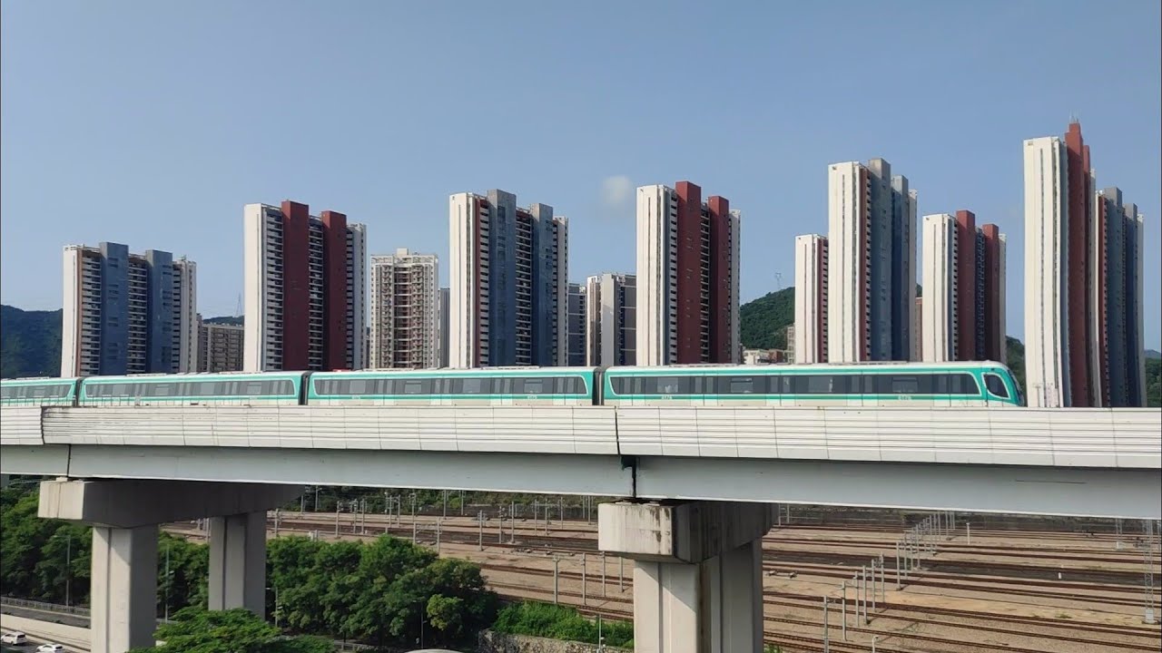 Scenery along the Shenzhen Metro, Longhua Shenzhen Line 4｜Shenzhen ...