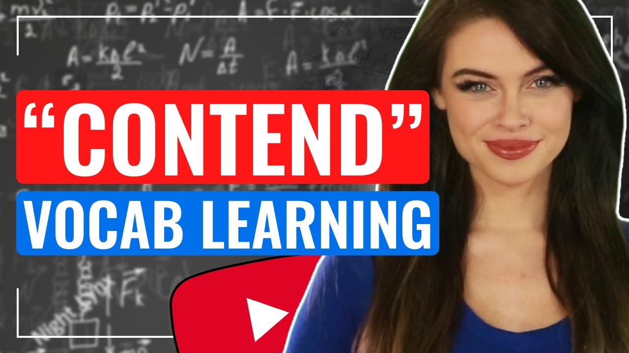 CONTEND (C1 Advanced) How to use? Meaning and Definition - YouTube