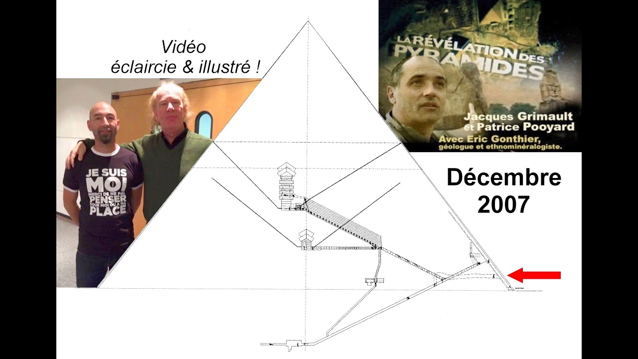 Visite de la Grande Pyramide par Jacques Grimault & Eric Gonthier - YouTube