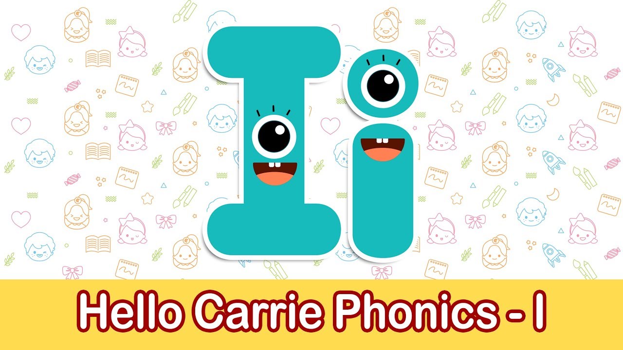 [Hello Carrie] 다나쌤의 헬로캐리 영어 파닉스 수업_I - YouTube