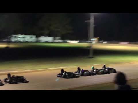 Evan Bookmiller Go Kart JR1 Heat Race 12/7/2019 - YouTube