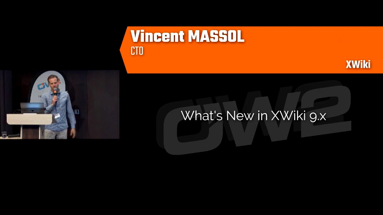 OW2con'17 What's News in XWiki 9 Vincent Massol - YouTube