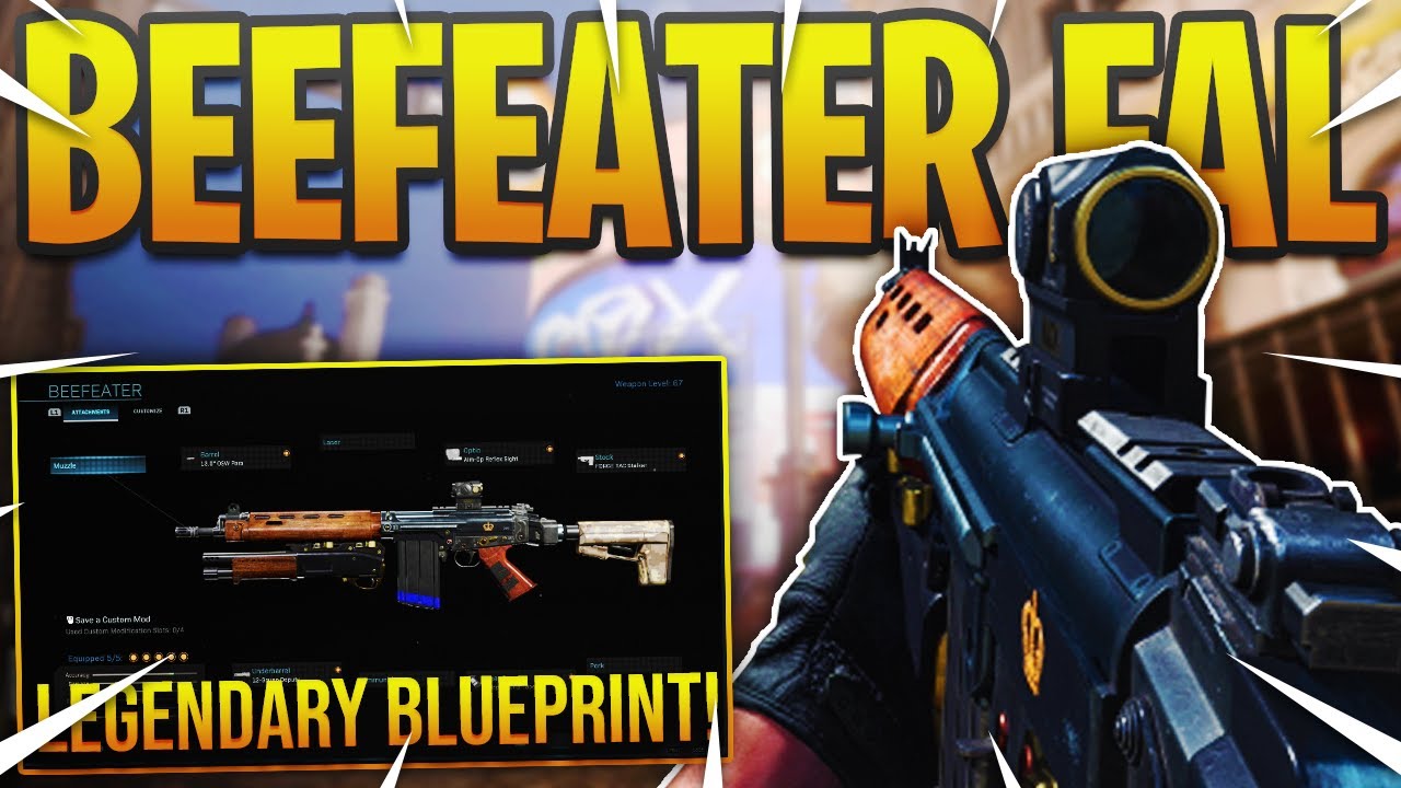 NEW FAL IN CALL OF DUTY MODERN WARFARE... (BEEFEATER) *FAL SECRET BUFF ...