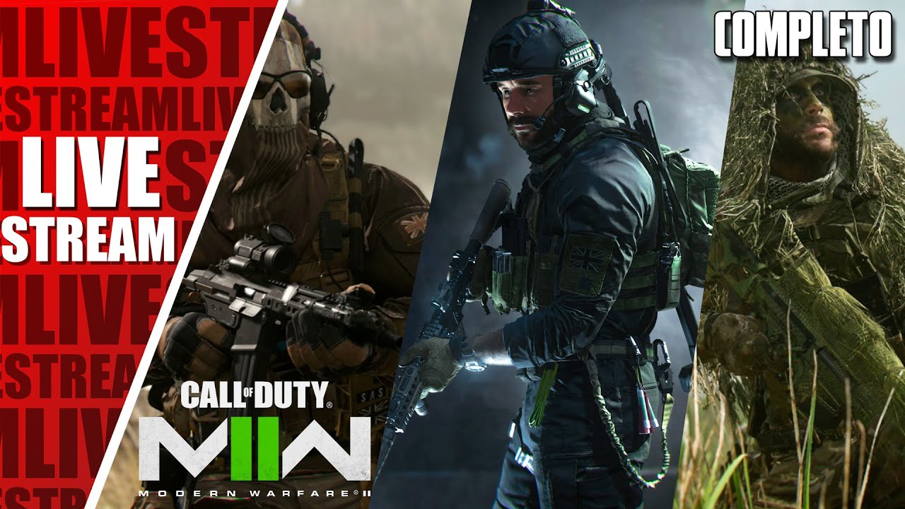 LIVE | COMPLETO - Call of Duty: MW2 | ACESSO ANTECIPADO | MODO HISTÓRIA ...