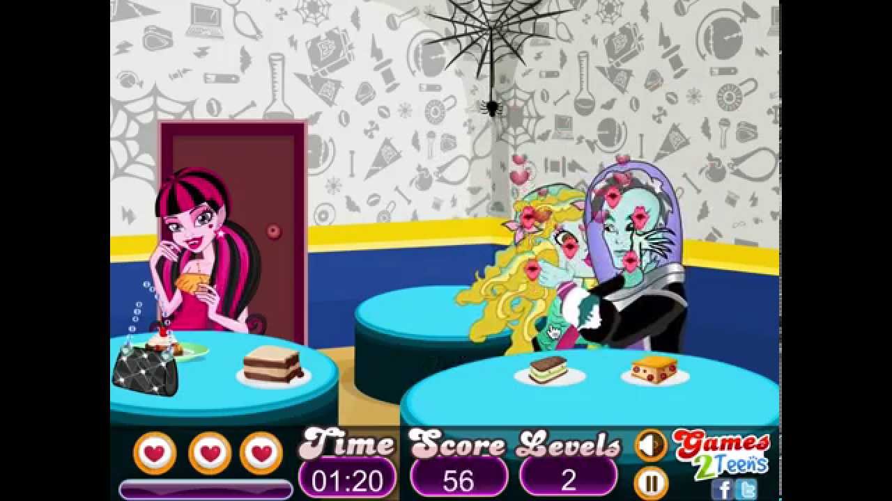 Monster High Love (Поцелуи Влюбленных МонстрХай) - YouTube