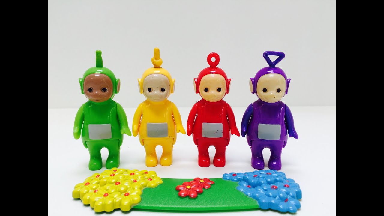 Teletubbies Toys Water Flower Garden - YouTube