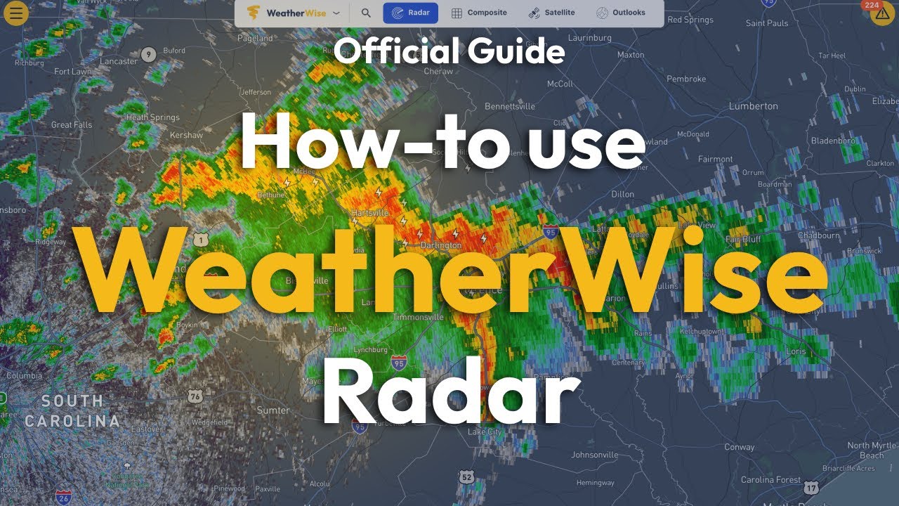 How to use WeatherWise Radar - Official Guide - YouTube