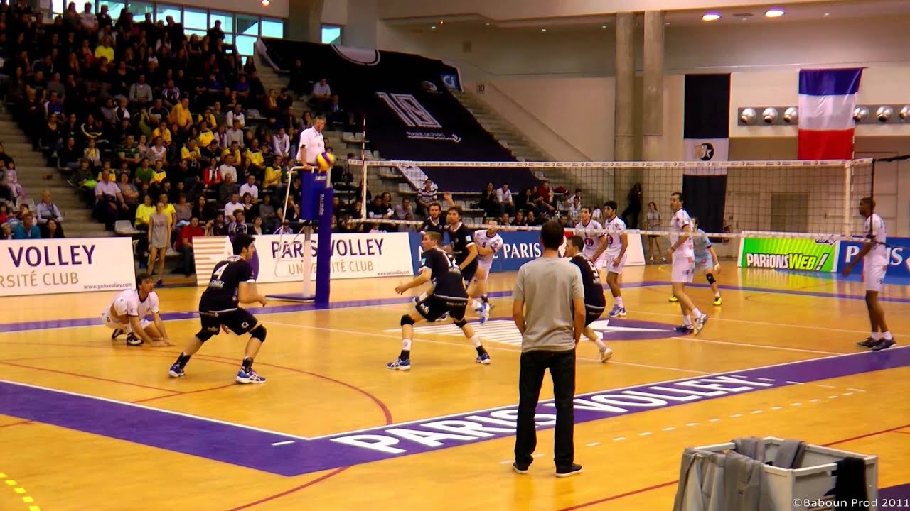 Volley-ball Paris Volley vs Tours 2011-2012 - YouTube