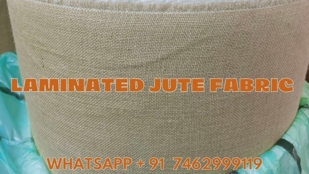 Colorful Jute fabric || Laminated and Non Laminated - YouTube