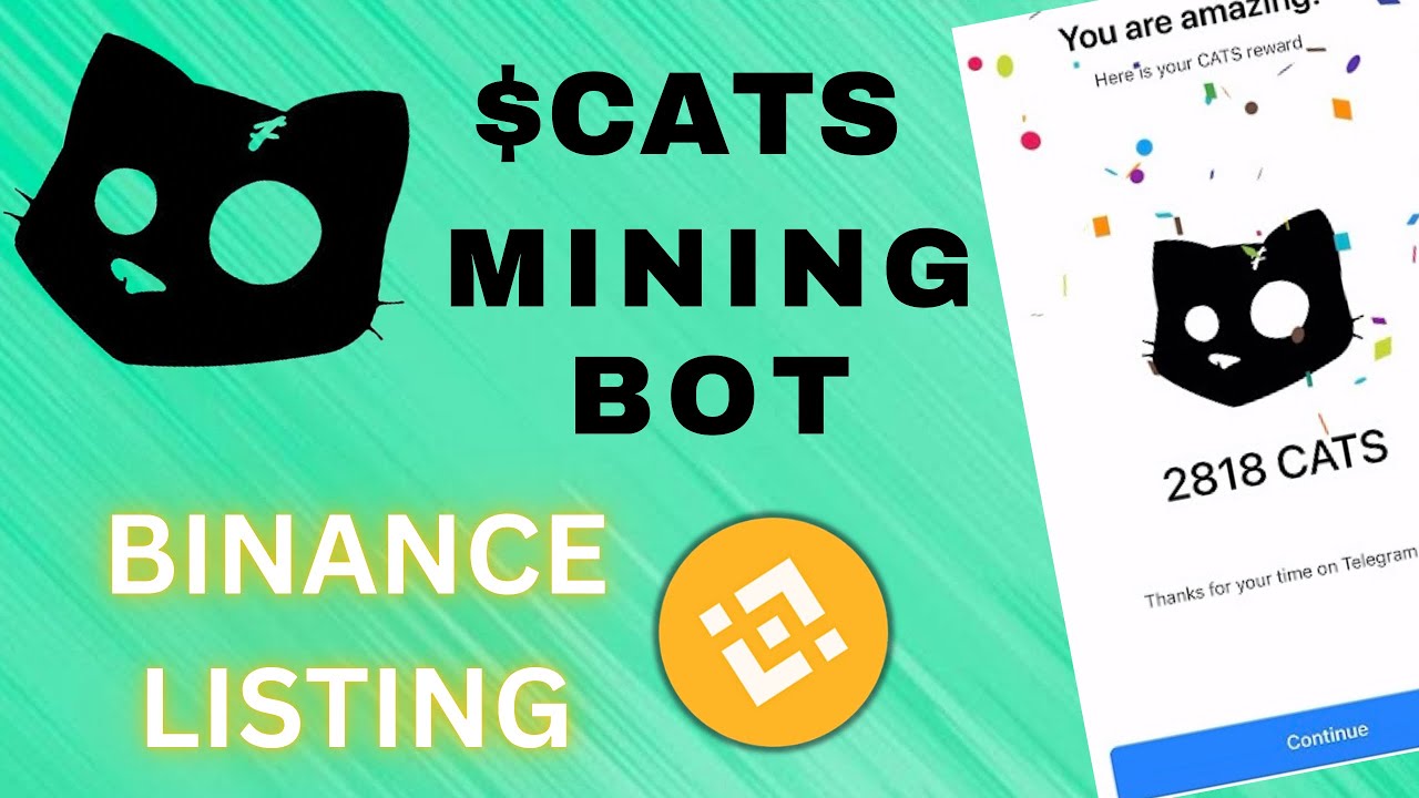 CATS Meme Coin Mining Bot | BINANCE Listing - YouTube