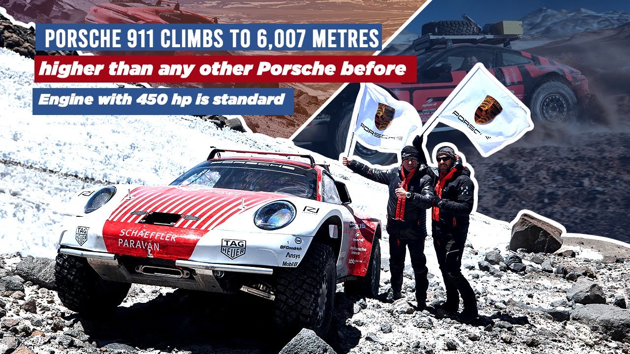 Special Porsche 911 Begins its Journey of Exploration at an Altitude Of ...