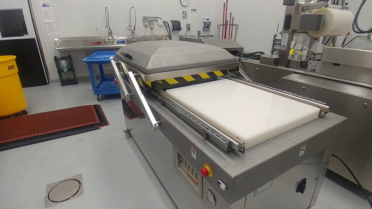 XtraVac 860A10MC cryovac machine - YouTube