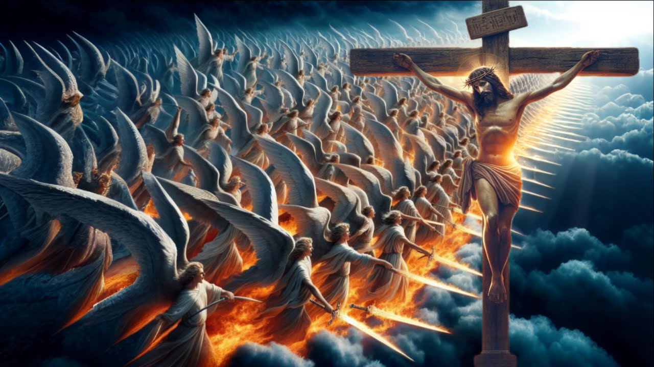 See what would have happened if Jesus had asked God to send 1000 angels ...