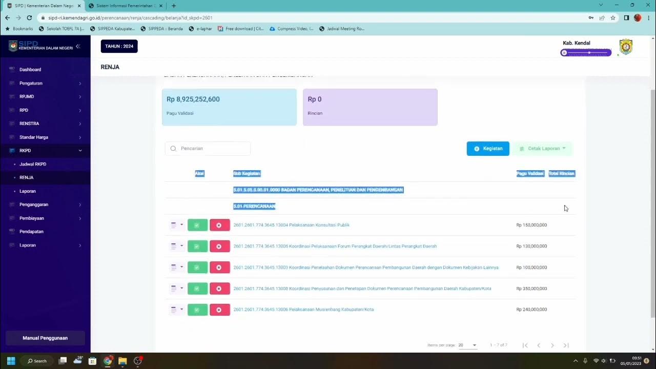 Tutorial input Renja dan Renstra di SIPD RI 2024 - YouTube