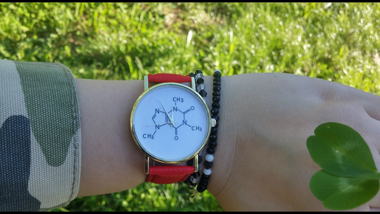 Airmag.ro - Ceas dama, simbol chimic cafeina - YouTube