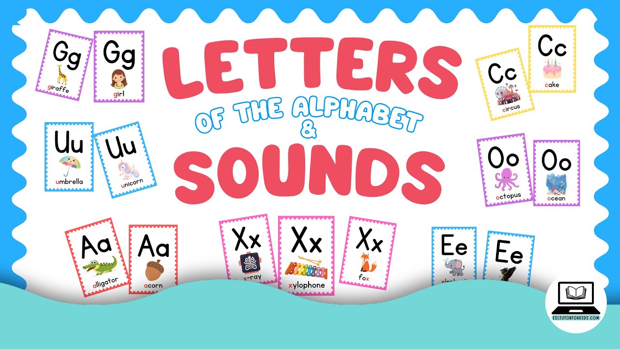 ABC Phonics & Letter Sounds | Learn Letters with Flashcards | Fun ESL ...