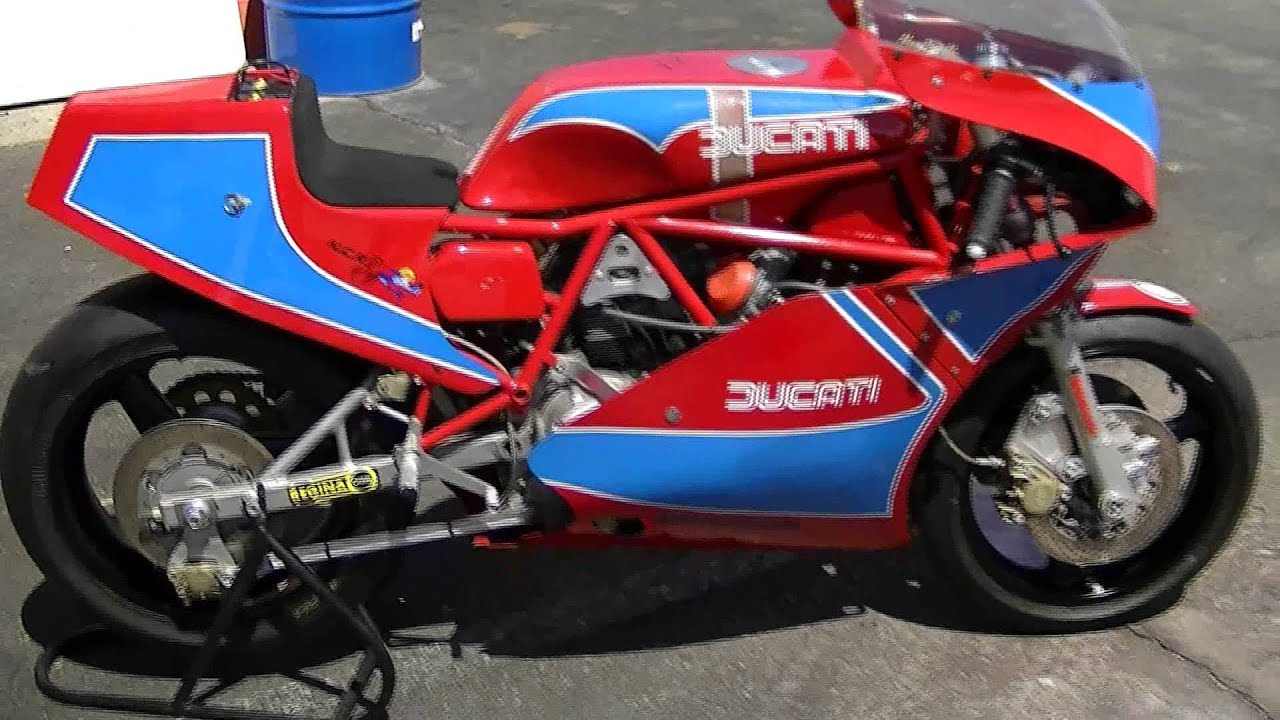 1983 Ducati 750 TT1 Works Racing Motorcycle - YouTube