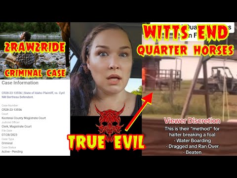 2RAW2RIDE then SERIOUS ALLEGATIONS of HORSE MISTREATMENT - YouTube