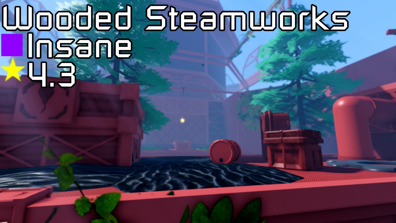 Flood Escape 2 Community Maps : Wooded Steamworks - YouTube
