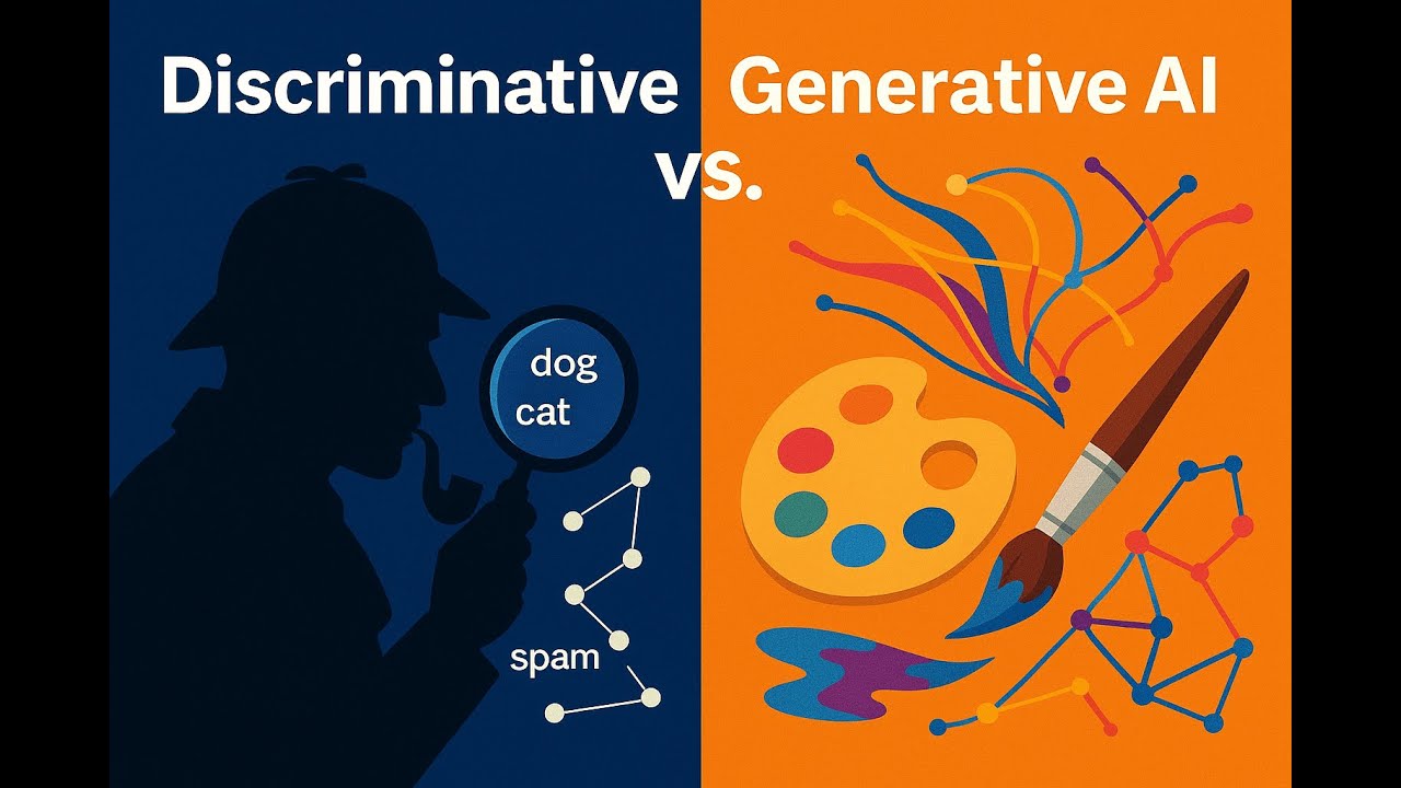Discriminative AI vs. Generative AI - YouTube