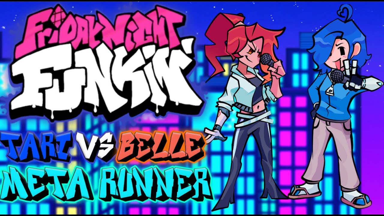 Friday Night Funkin' - TARI VS BELLE META RUNNER MOD SMG4 [HARD ...