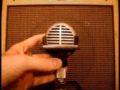 Green Bullet & Harp Holder for microphone stand - YouTube