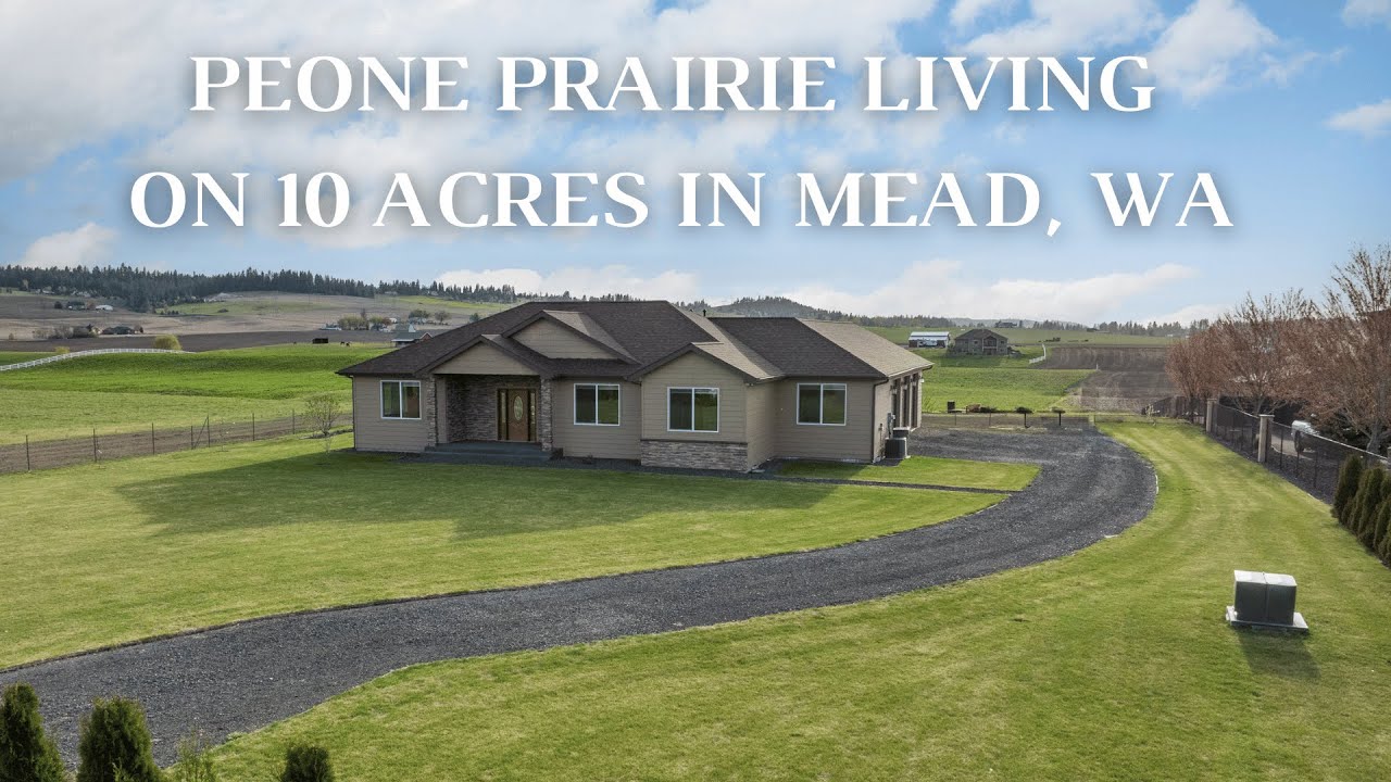 Peone Prairie Living in Spokane, Washington Awaits You - YouTube