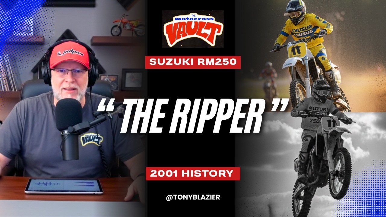 2001 Suzuki RM250 Review | Classic Two-Stroke Motocross Test - YouTube