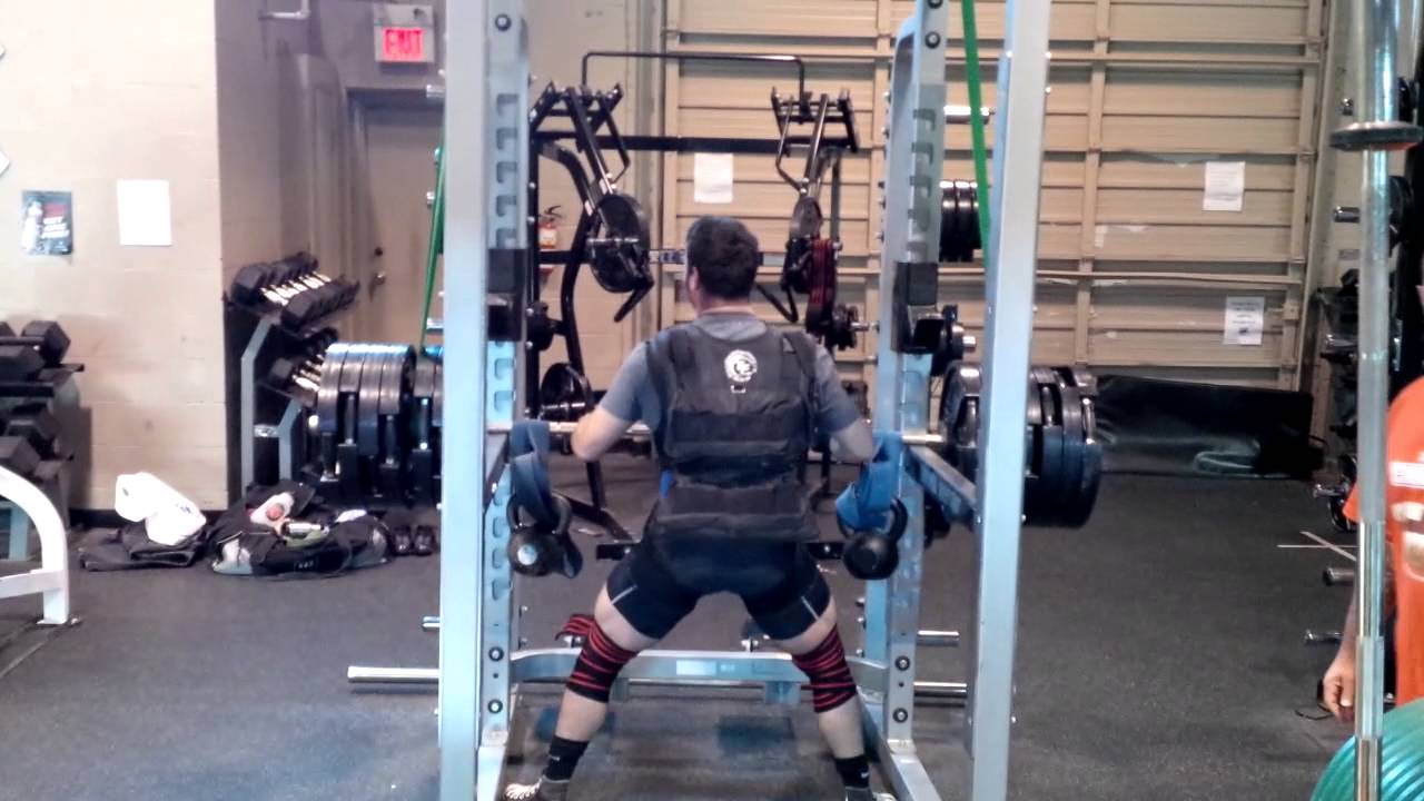 Jason Training for Power Lifting Competition - YouTube