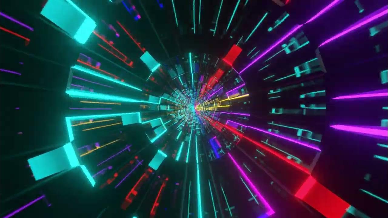 Abstract Background Video 4k VJ LOOP NEON Color Changing Compilation ...
