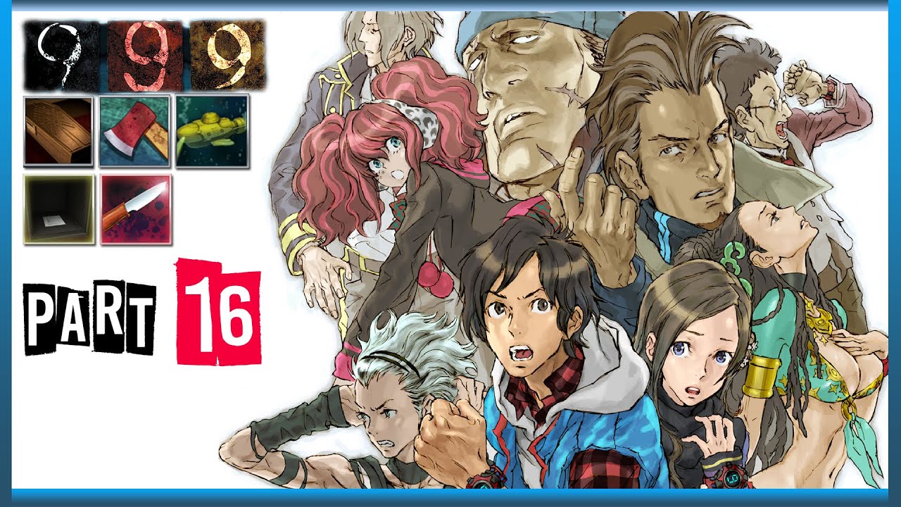 Zero Escape: 999 (Part 16) Seven's True Memories (The Study) - YouTube
