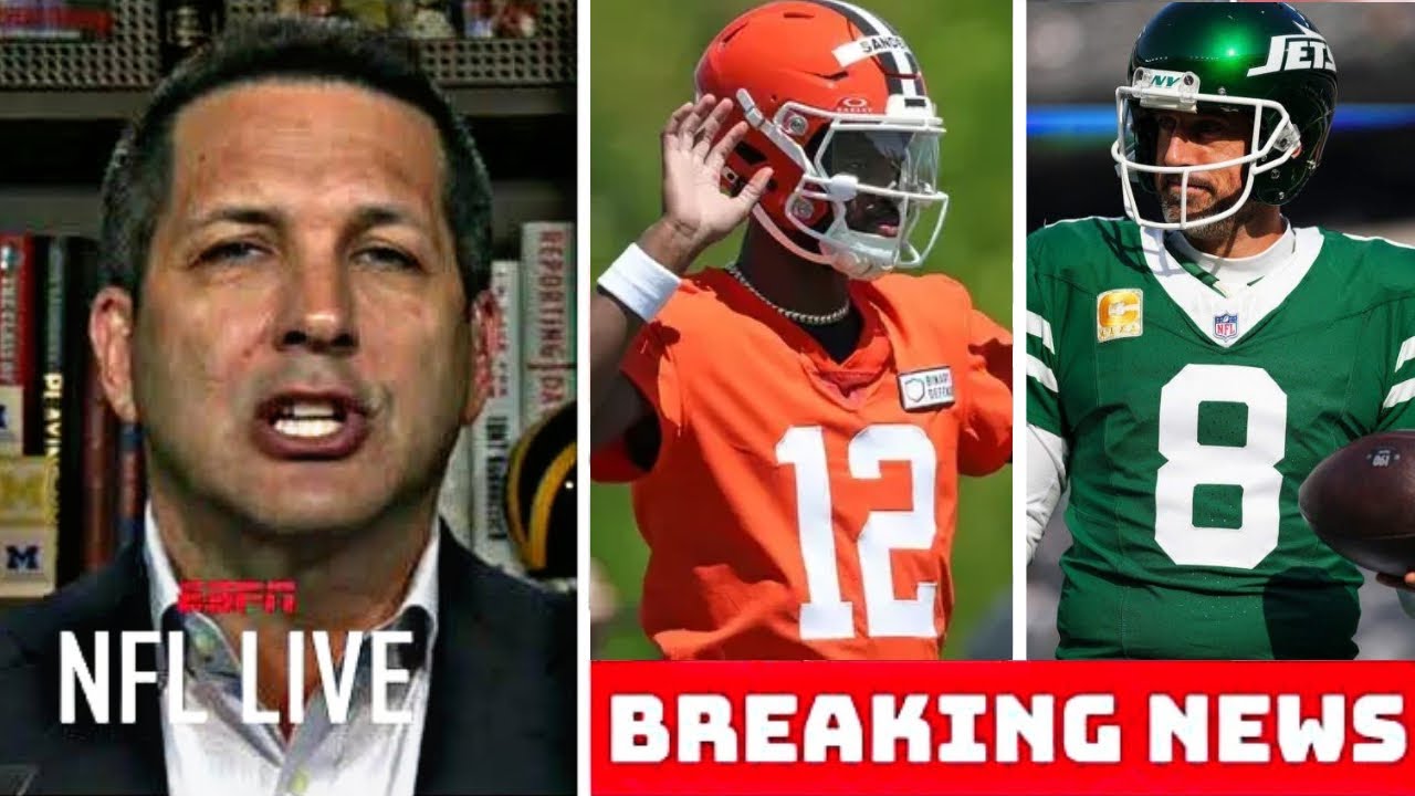 FULL NFL LIVE | Browns name Shedeur Sanders as QB1? - Hendrickson & James Cook Trade? - Rodgers ...
