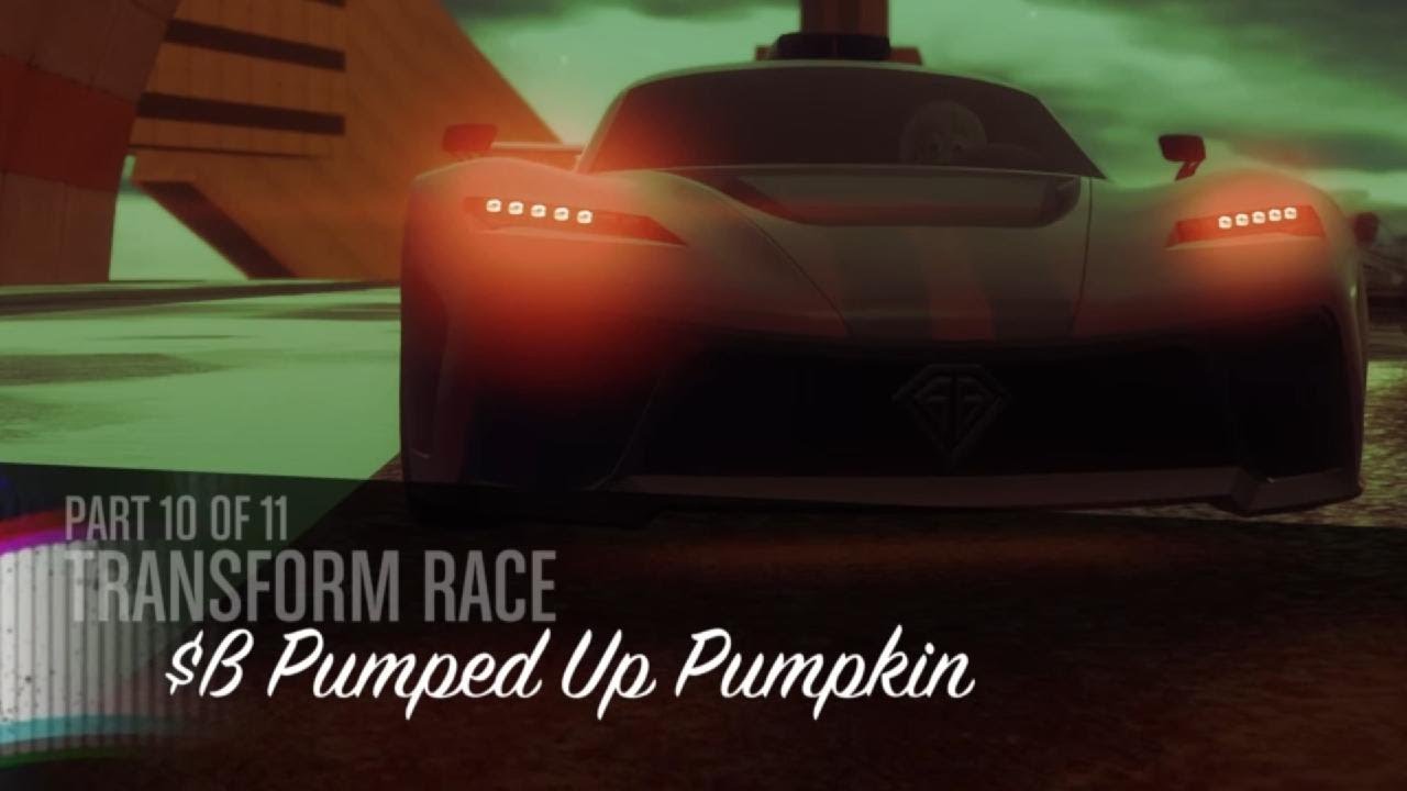 $B Pumped Up Pumpkin | GTA 5 Online Transform Race - Lemon Smashes Self ...