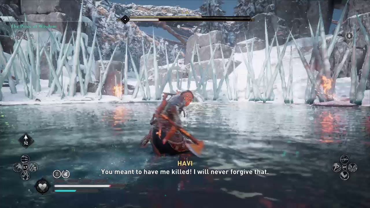 Fighting Loki, he's weak af! Assassins Creed Valhalla - YouTube