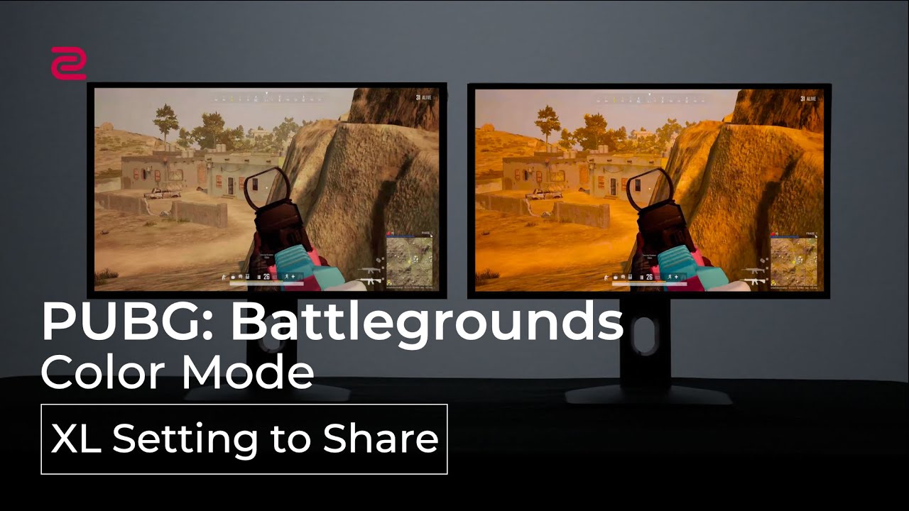 BenQ ZOWIE | XL Setting to Share – Chế độ màu PUBG V2 - YouTube