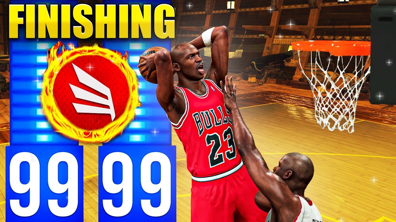 BEST SLASHER Build with ALL 99 FINISHING STATS is GAMEBREAKING in NBA ...