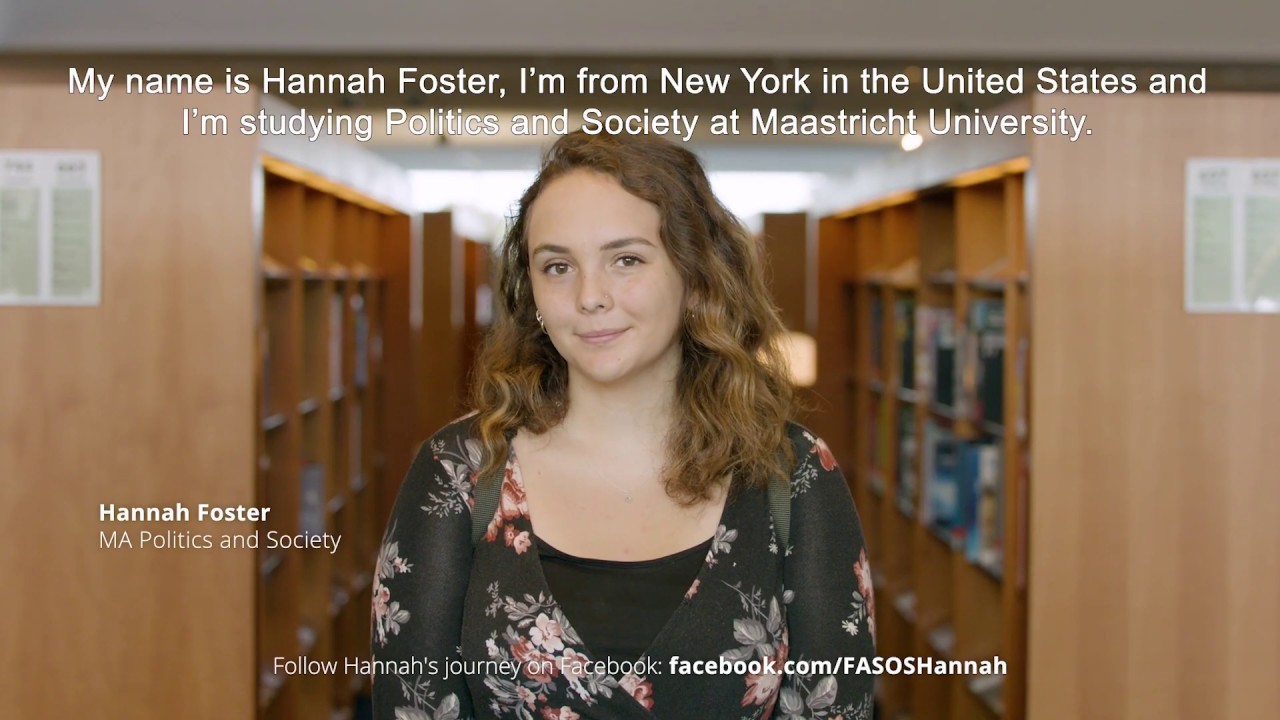 Hannah Foster, Ambassador Politics and Society 2019-2020 - YouTube
