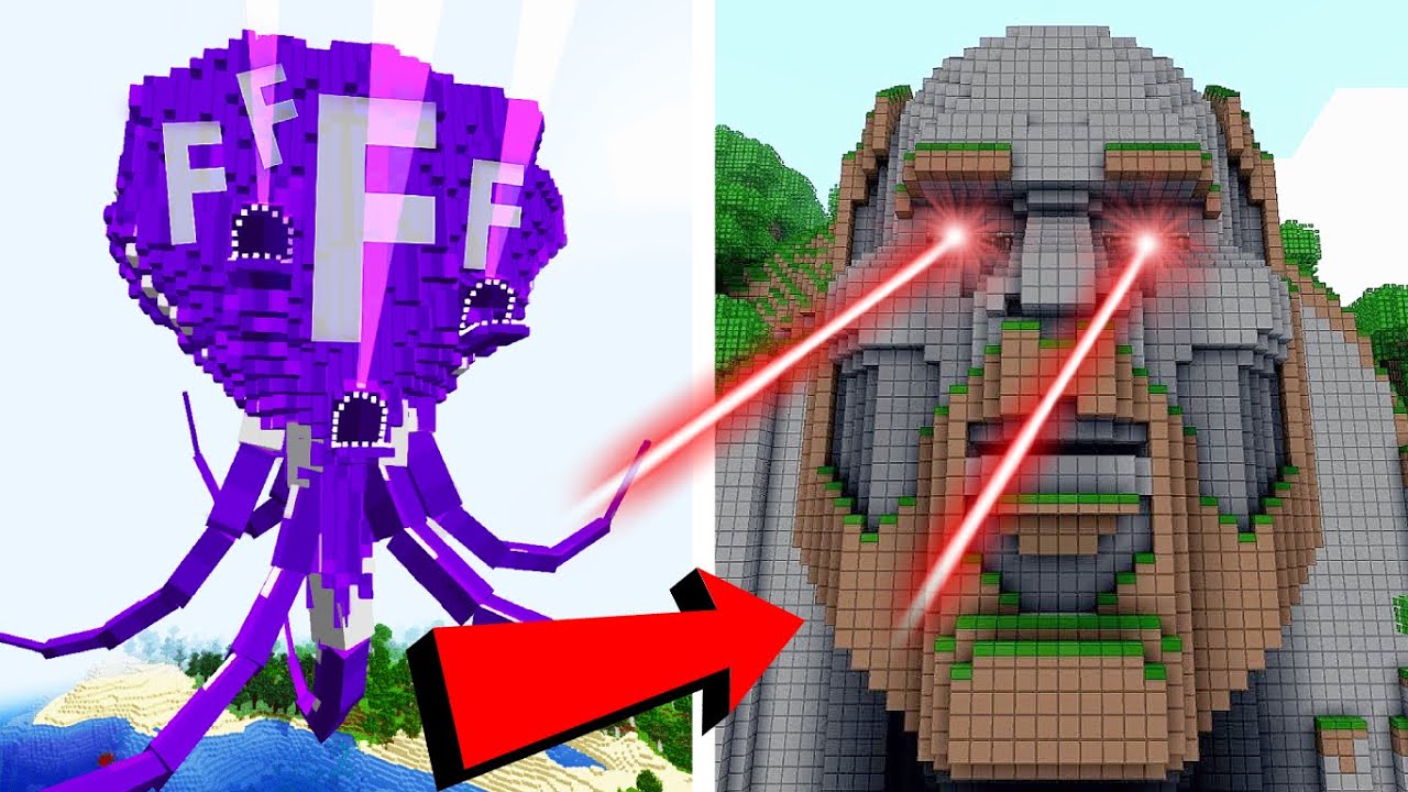 I Spawn F BOMB Wither Storm inside The Temple of Notch in Minecraft ...