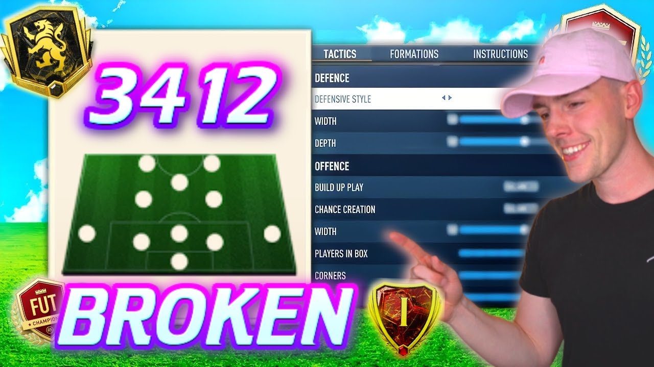 BEST 3412 CUSTOM TACTICS (POST PATCH) FIFA 23 ULTIMATE TEAM - YouTube