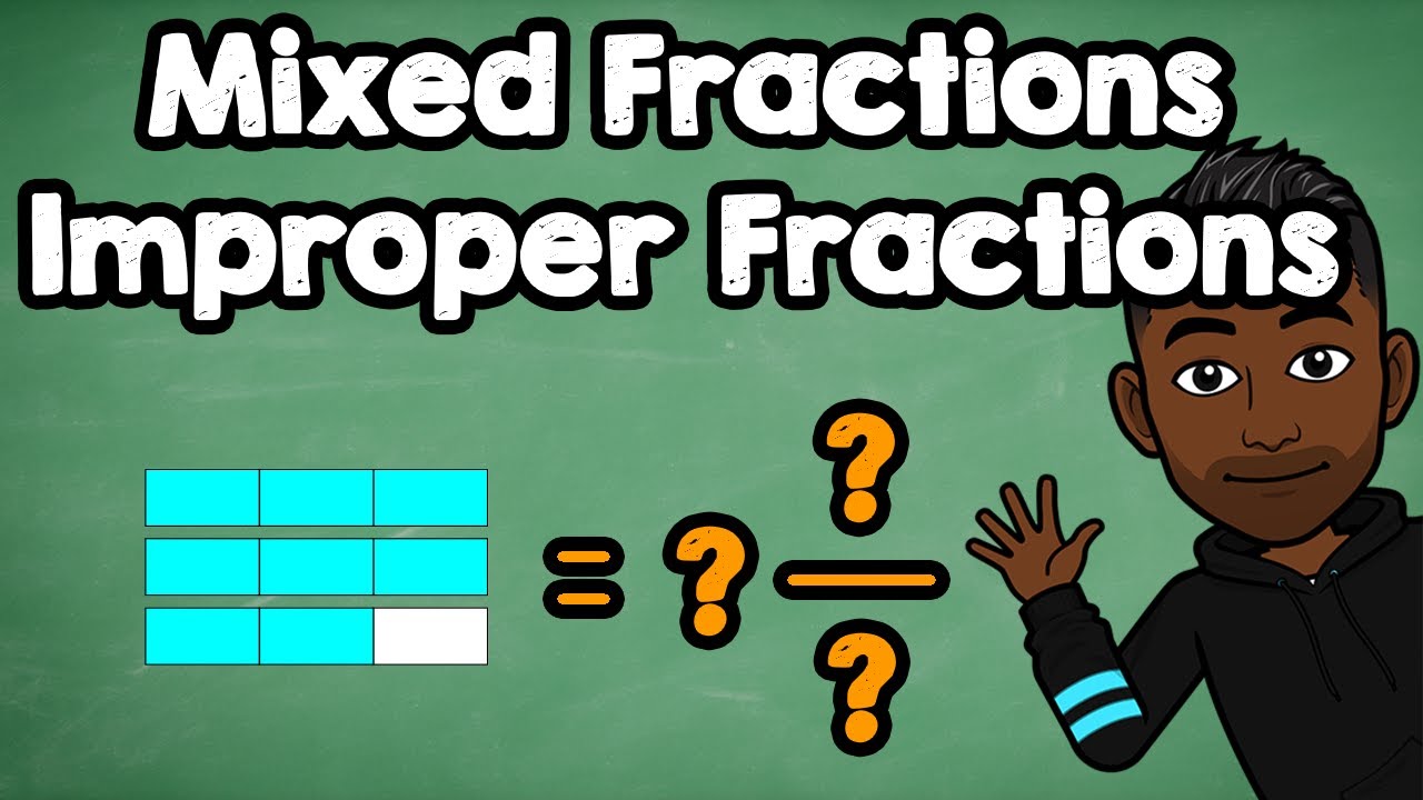 Introduction to Mixed Fractions and Improper Fractions - YouTube