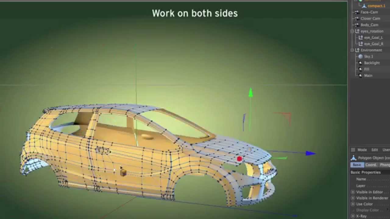 Cinema 4D R16 Symmetry - YouTube