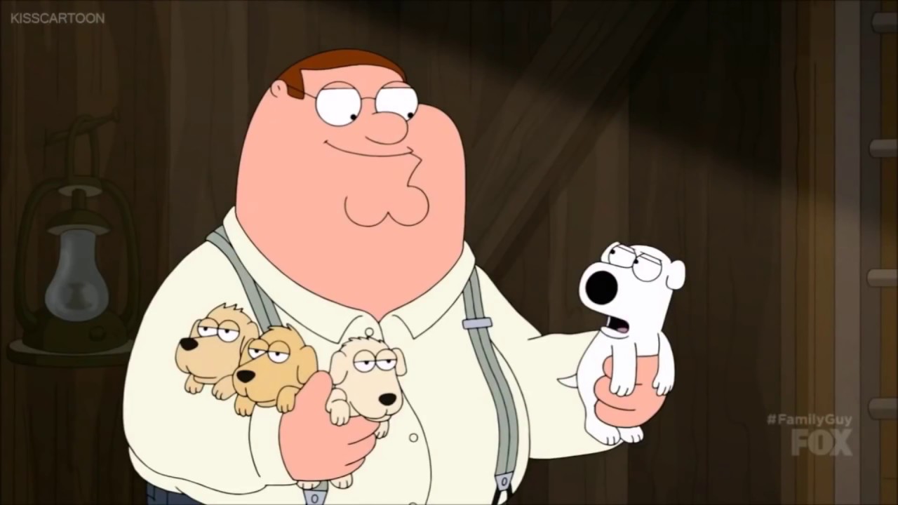 Family Guy - Brian's Death in Three Stories But Every Time He Dies The ...