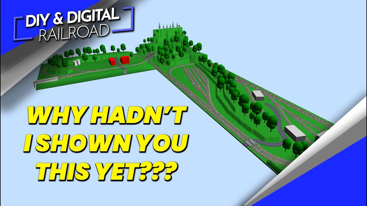 My N Scale 2-Door Model Railroad Layout Track Plan - YouTube